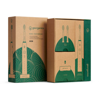 Georganics / Sonic Toothbrush Set / 50000 strokes per minutes
